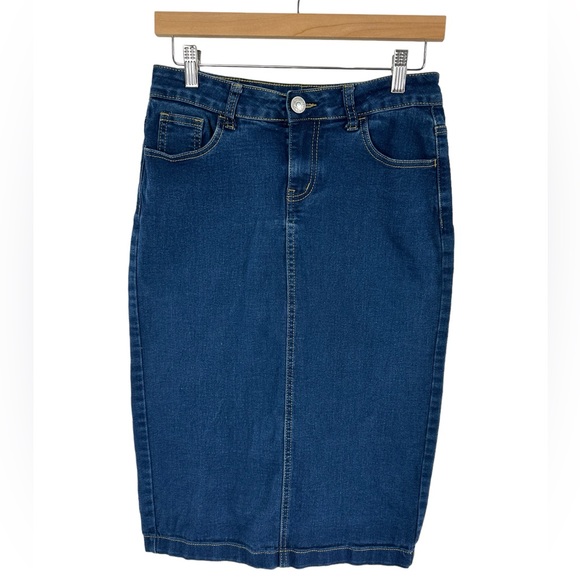 Be Girl Skirts Begirl Modest Pencil Denim Jean Skirt Poshmark